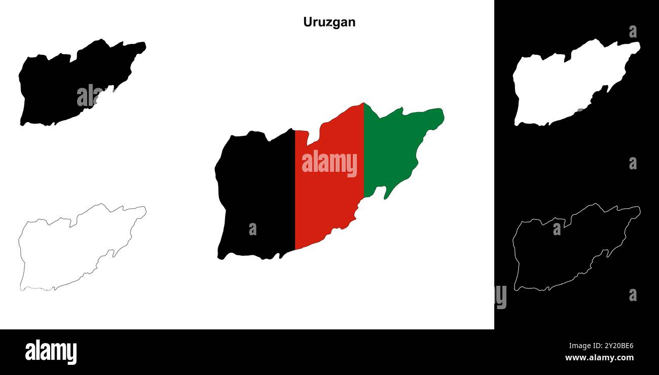 Uruzgan map hi-res stock photography and images - Alamy
