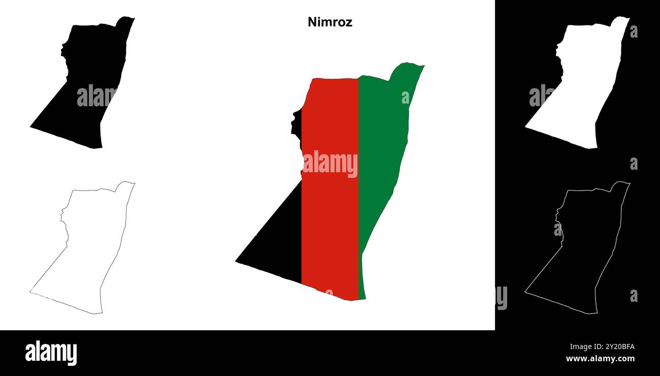 Nimroz province outline map set Stock Vector Image & Art - Alamy Nimroz province outline map set Stock Vector Image & Art - Alamy