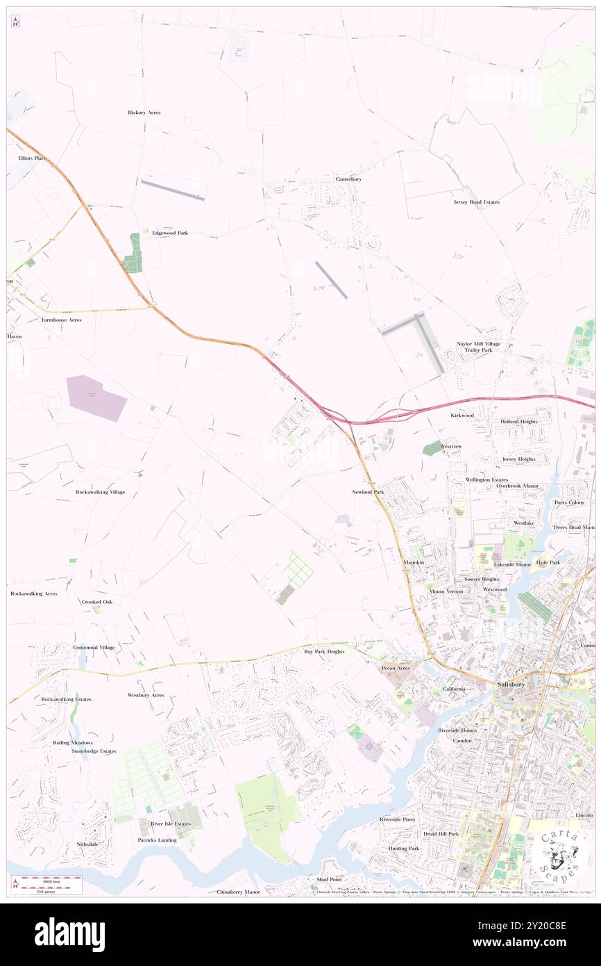 Cedar Hurst Village, Wicomico County, US, United States, Maryland, N 38 ...