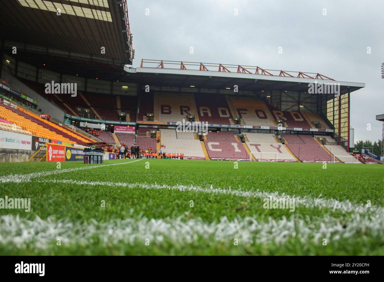 Bradford, UK, 7th September 2024, A General View Of Valley Parade ...