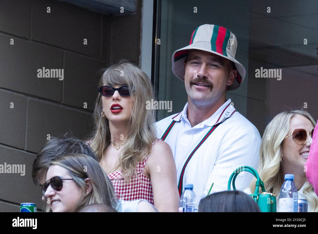 New York, United States. 08th Sep, 2024. Taylor Swift and Travis Kelsey ...