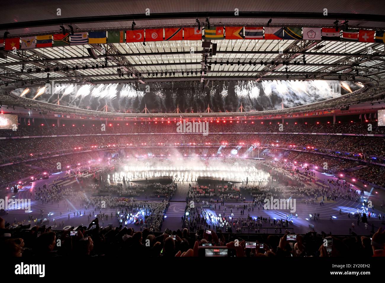 Paris, France. 08th Sep, 2024. Paralympics, Paris 2024, closing ...