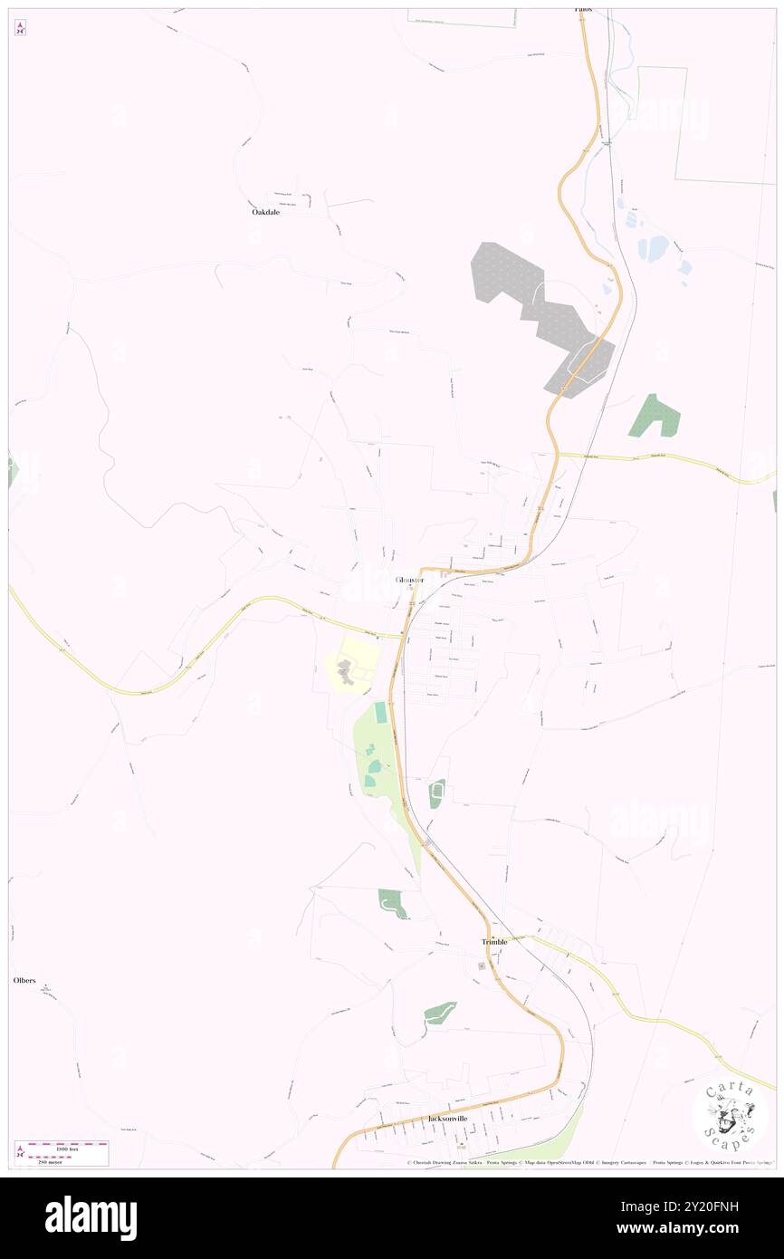 Map of glouster hi-res stock photography and images - Alamy