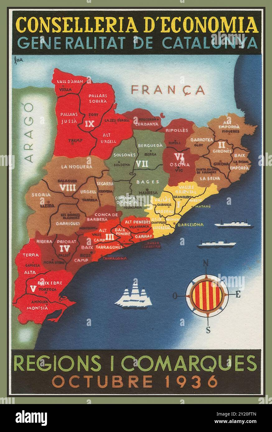 Spanish civil war map hi-res stock photography and images - Alamy