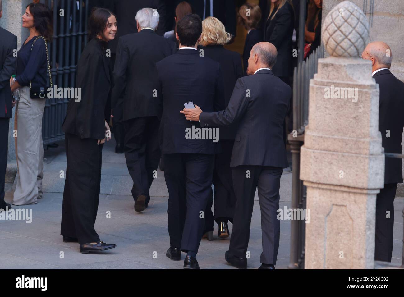 María Zurita, Froilán and Victoria Federica on their arrival at the ...