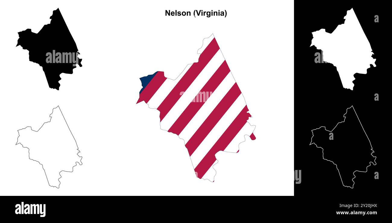 Map of nelson hi-res stock photography and images - Alamy