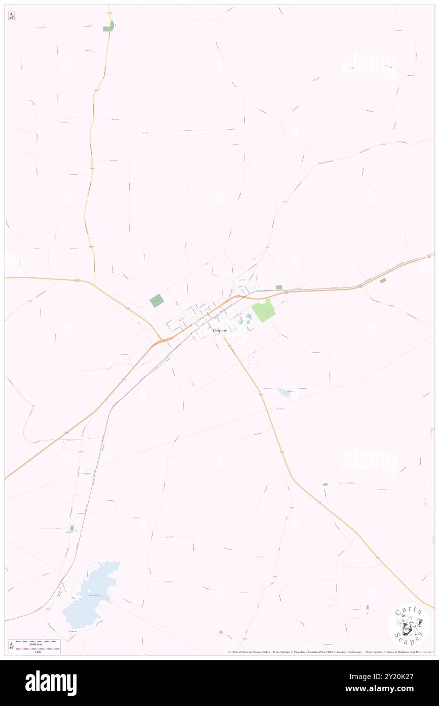 Timpson, Shelby County, US, United States, Texas, N 31 54' 13'', S 94 ...