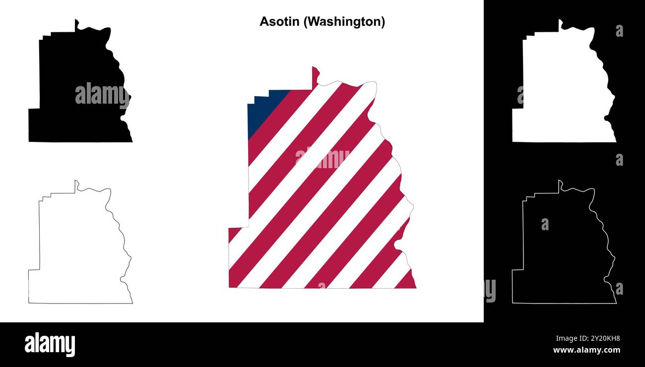 Asotin County (Washington) outline map set Stock Vector Image & Art - Alamy Asotin County (Washington) outline map set Stock Vector Image & Art - Alamy