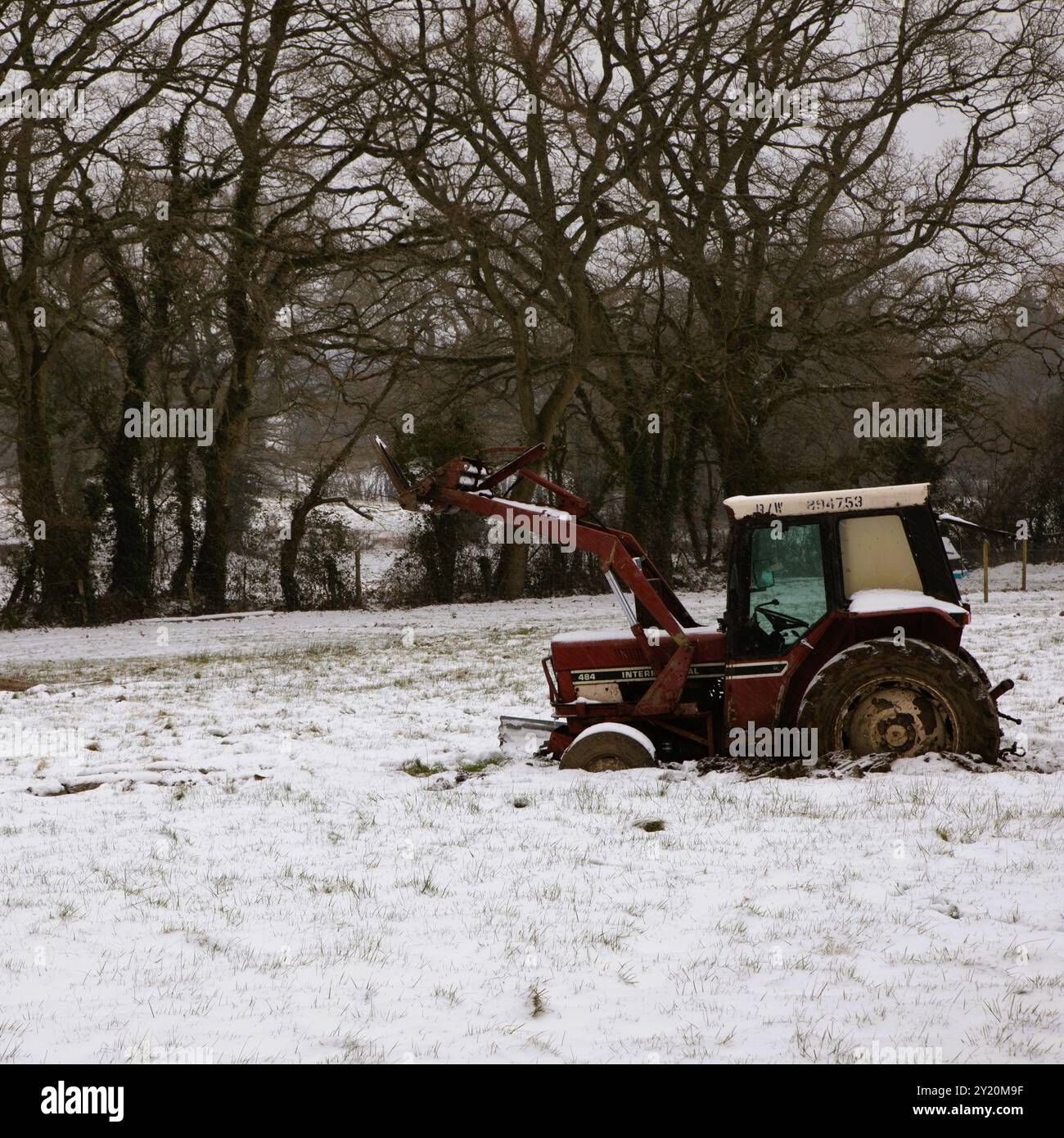 Tractor stuck in farm hi-res stock photography and images - Alamy