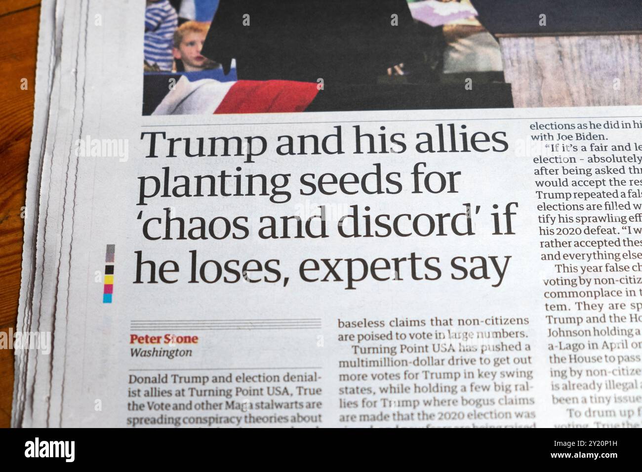 Donald 'Trump and his allies planting seeds for 'chaos and discord' if ...