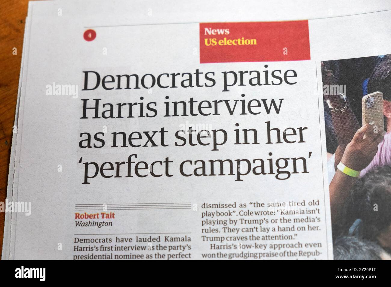 Tim walz interview hi-res stock photography and images - Alamy