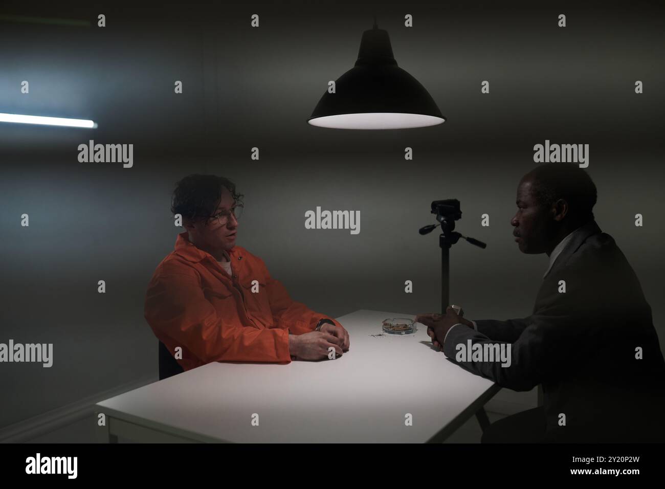 Interrogation room interview hi-res stock photography and images - Alamy