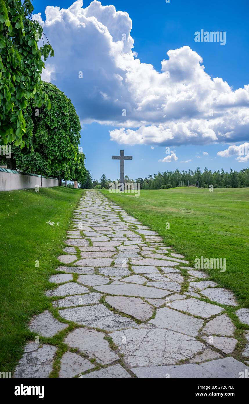 The Granite Cross at The Woodland Cemetery - Skogskyrkogården ...