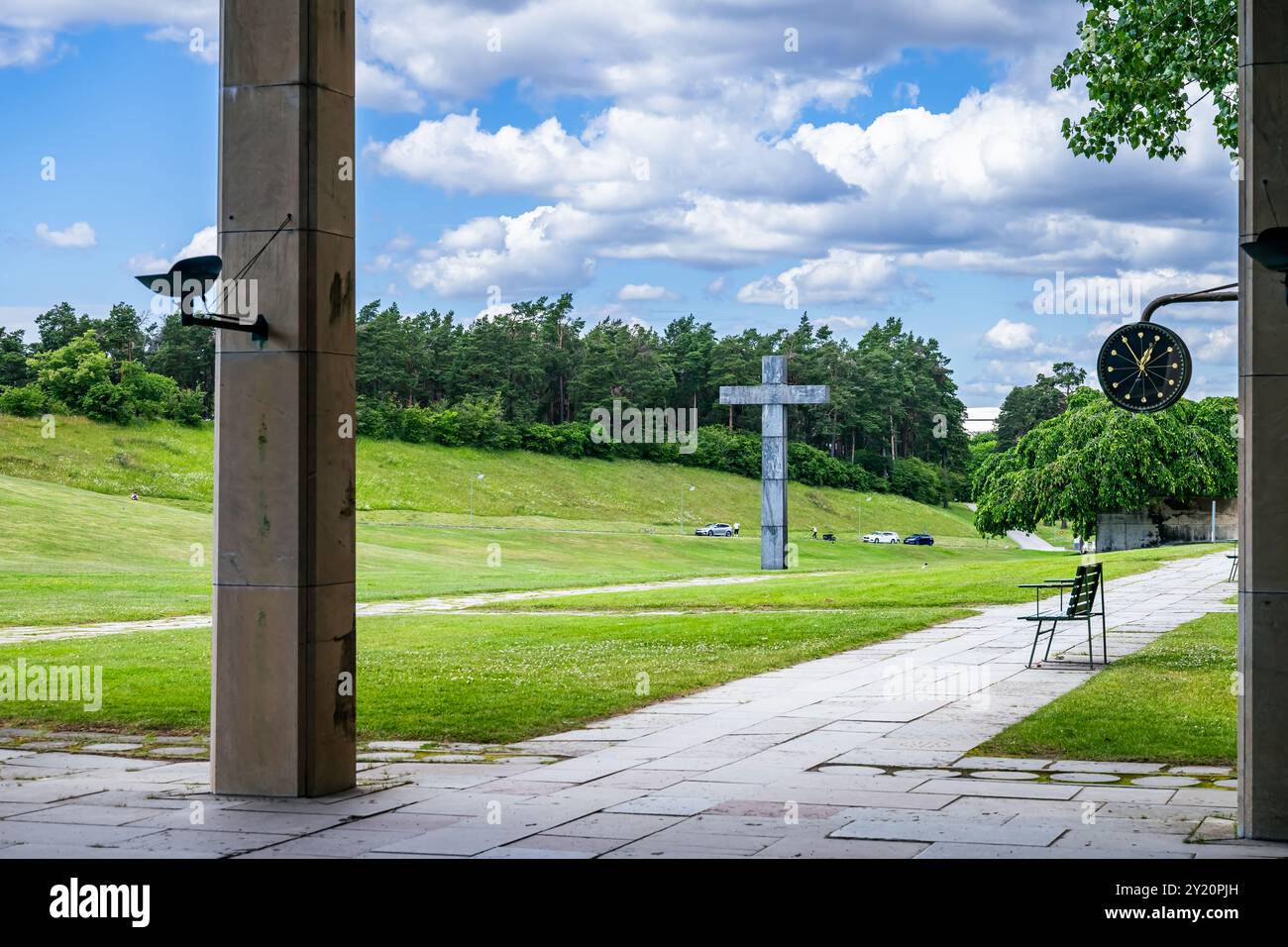 The Granite Cross at The Woodland Cemetery - Skogskyrkogården ...
