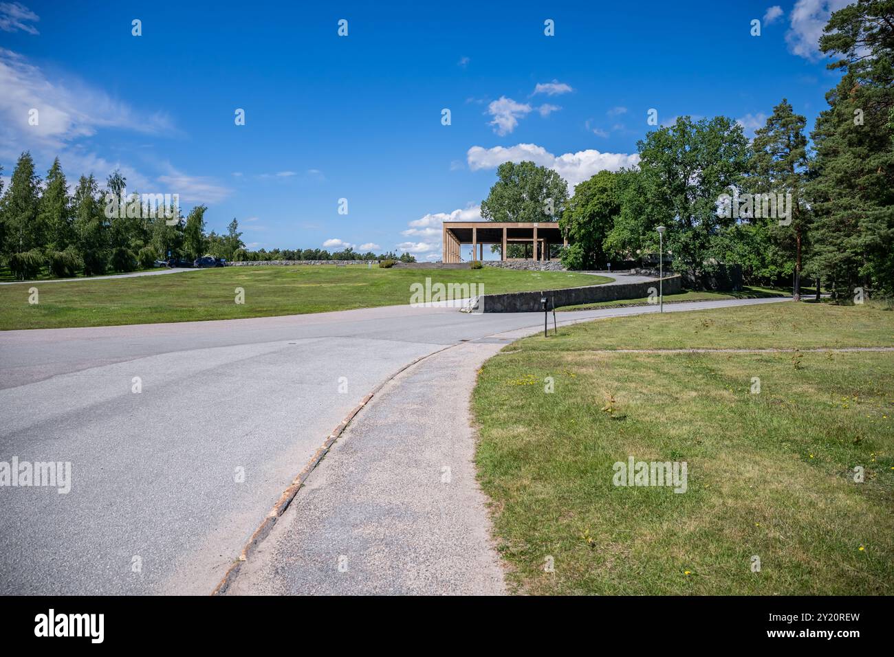 The Monument Hall at the The Woodland Cemetery - Skogskyrkogården ...