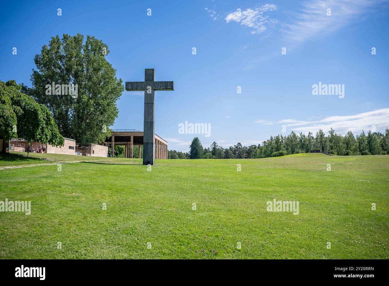 The Granite Cross at The Woodland Cemetery - Skogskyrkogården ...