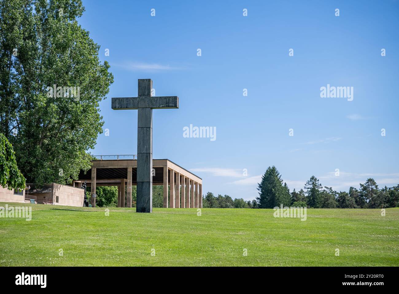 The Granite Cross at The Woodland Cemetery - Skogskyrkogården ...