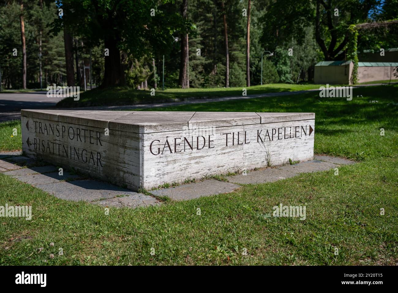 The Woodland Cemetery - Skogskyrkogården, Stockholm. Designed by Gunnar ...