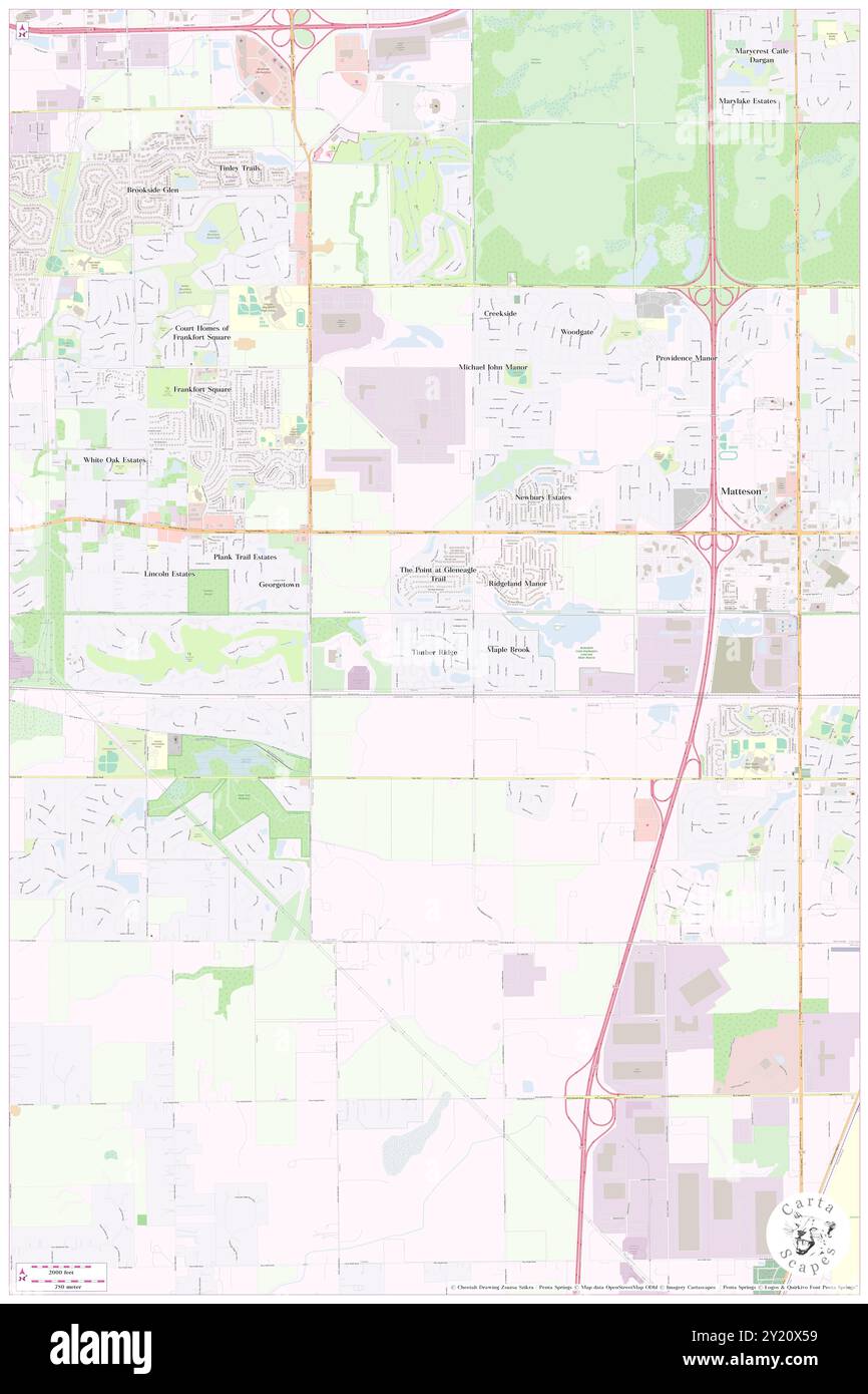 Timber Ridge Mobile Home Park, Cook County, US, United States, Illinois ...