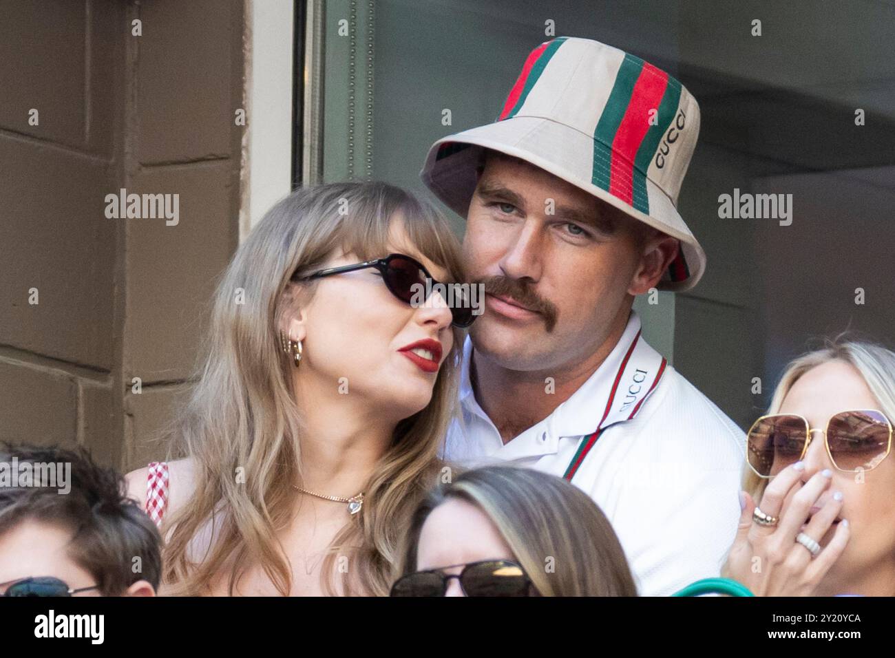 New York, United States. 08th Sep, 2024. Taylor Swift and Travis Kelsey ...