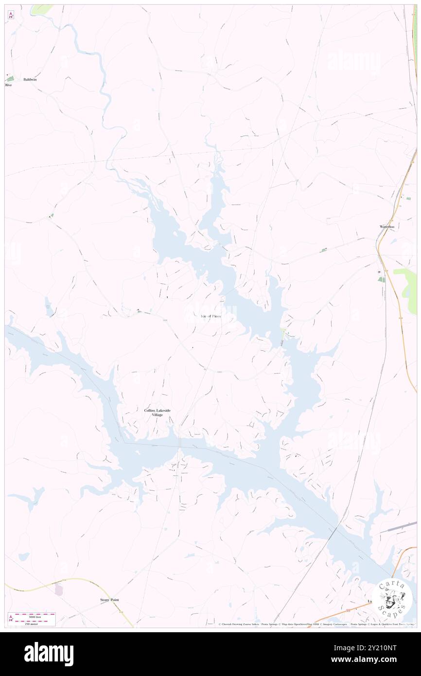 Laurens county map hi-res stock photography and images - Alamy