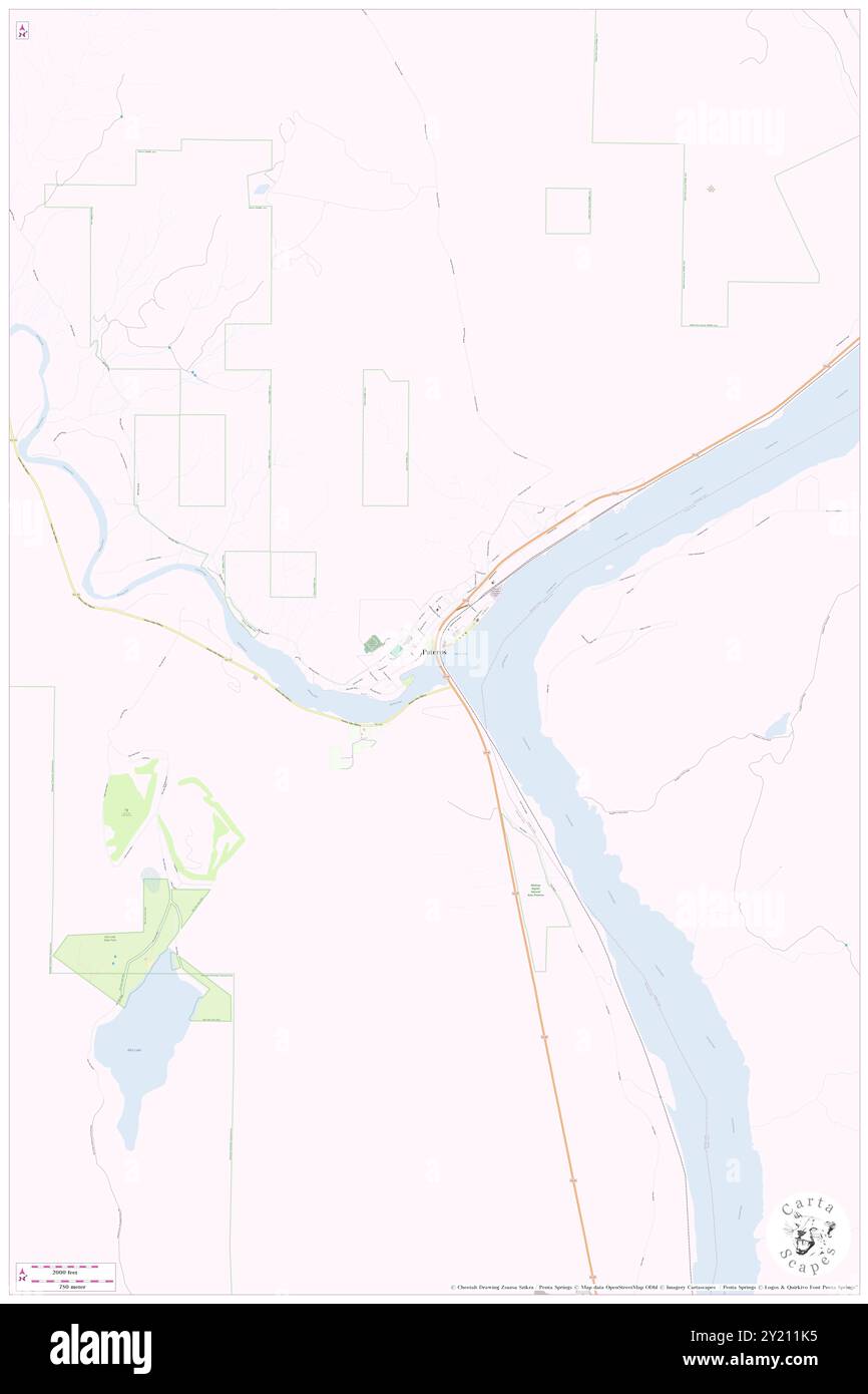 Map of pateros washington hi-res stock photography and images - Alamy