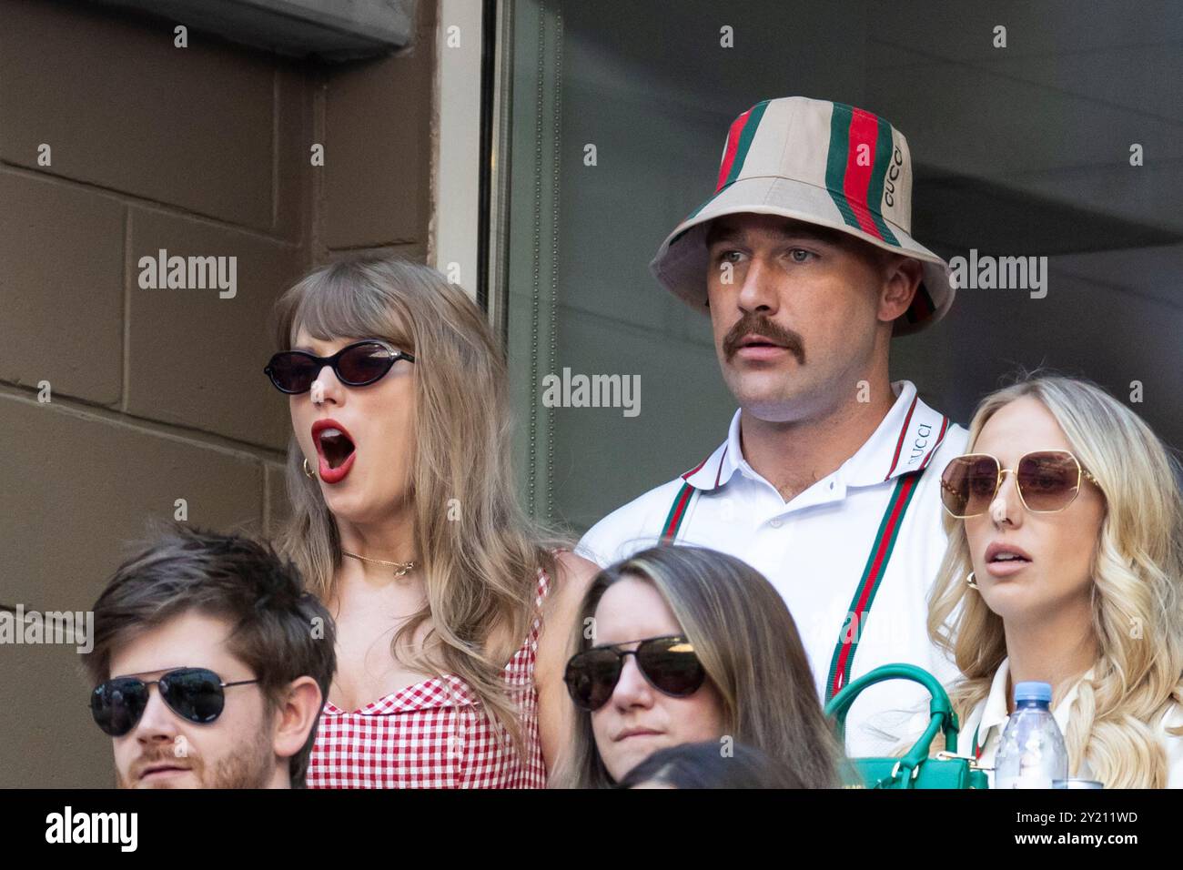 New York, United States. 08th Sep, 2024. Taylor Swift and Travis Kelsey ...