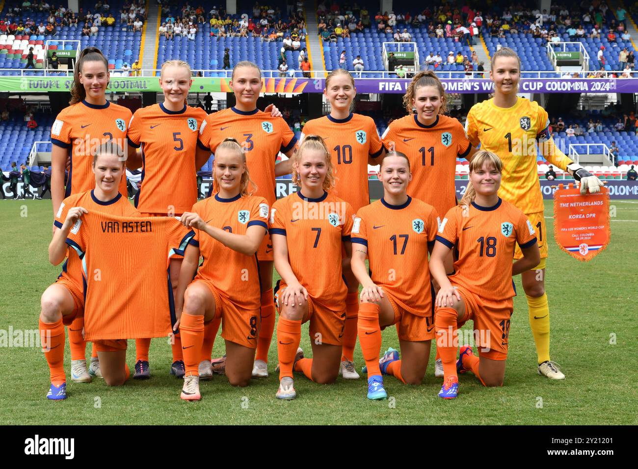 Cali, Colombia. 08th Sep, 2024. (L-R) Louise van Oosten, Emma Frijns ...