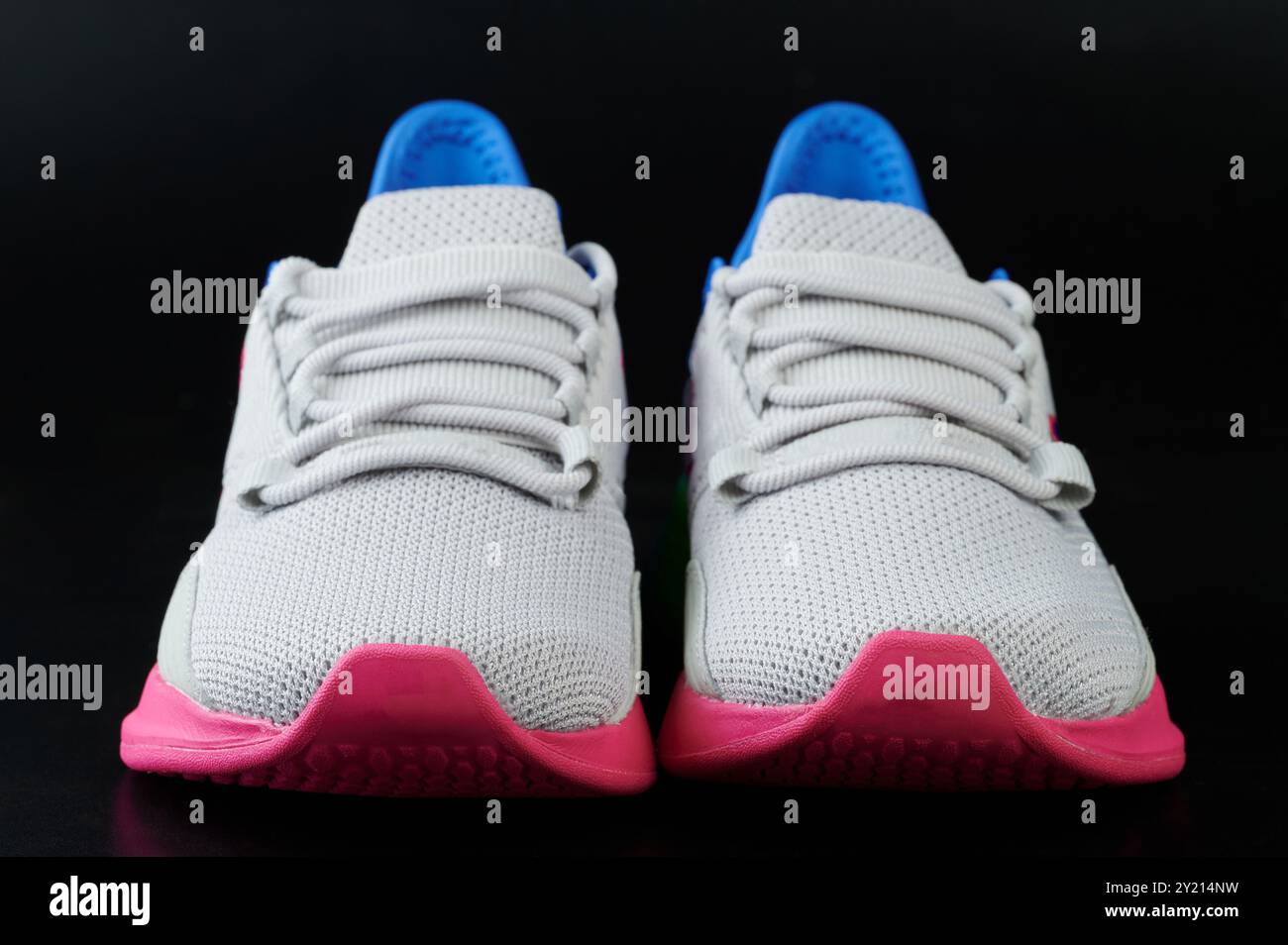 Front view blue sneaker isolated hi-res stock photography and images ...