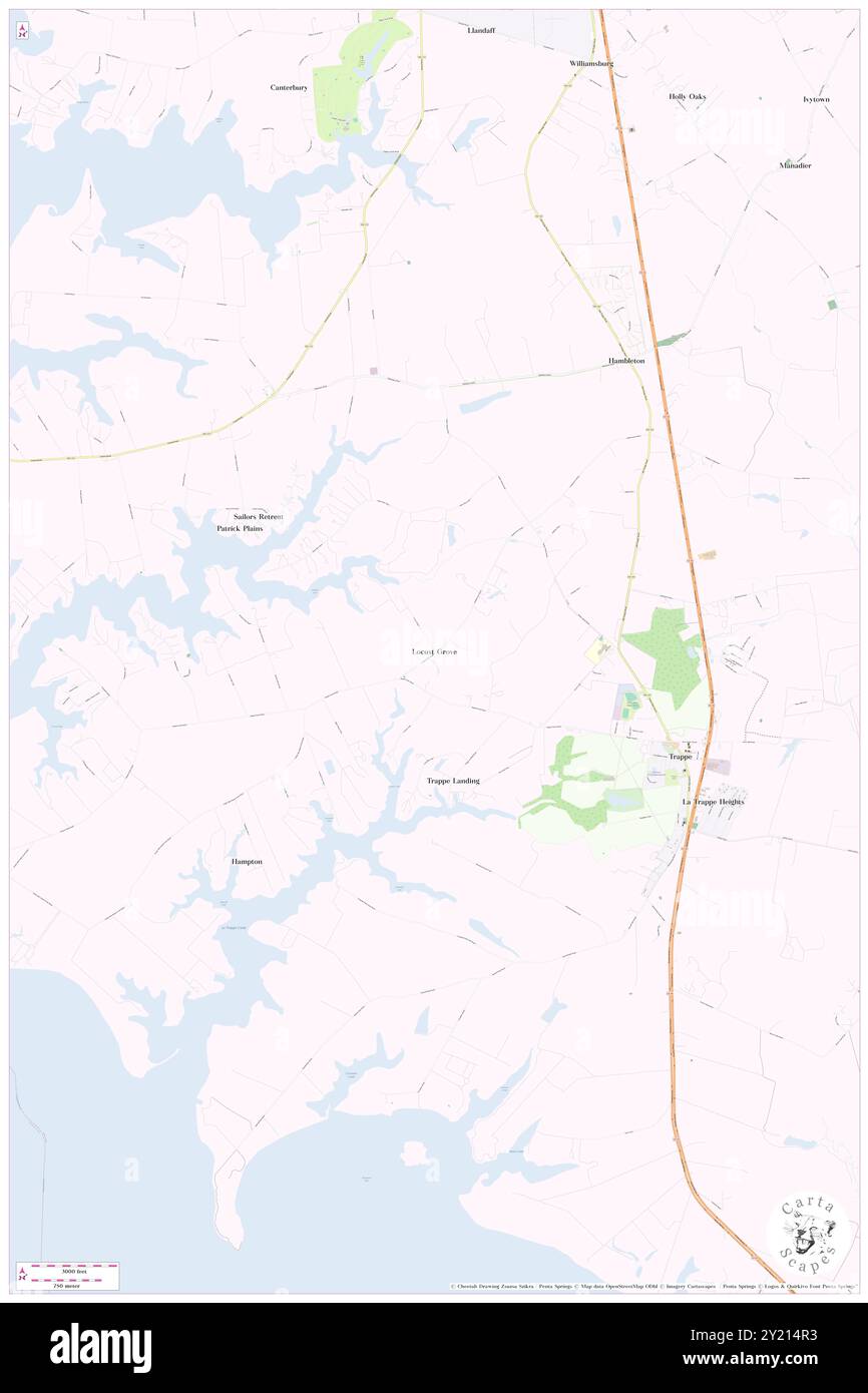 Locust Grove, Talbot County, US, United States, Maryland, N 38 40' 5 ...