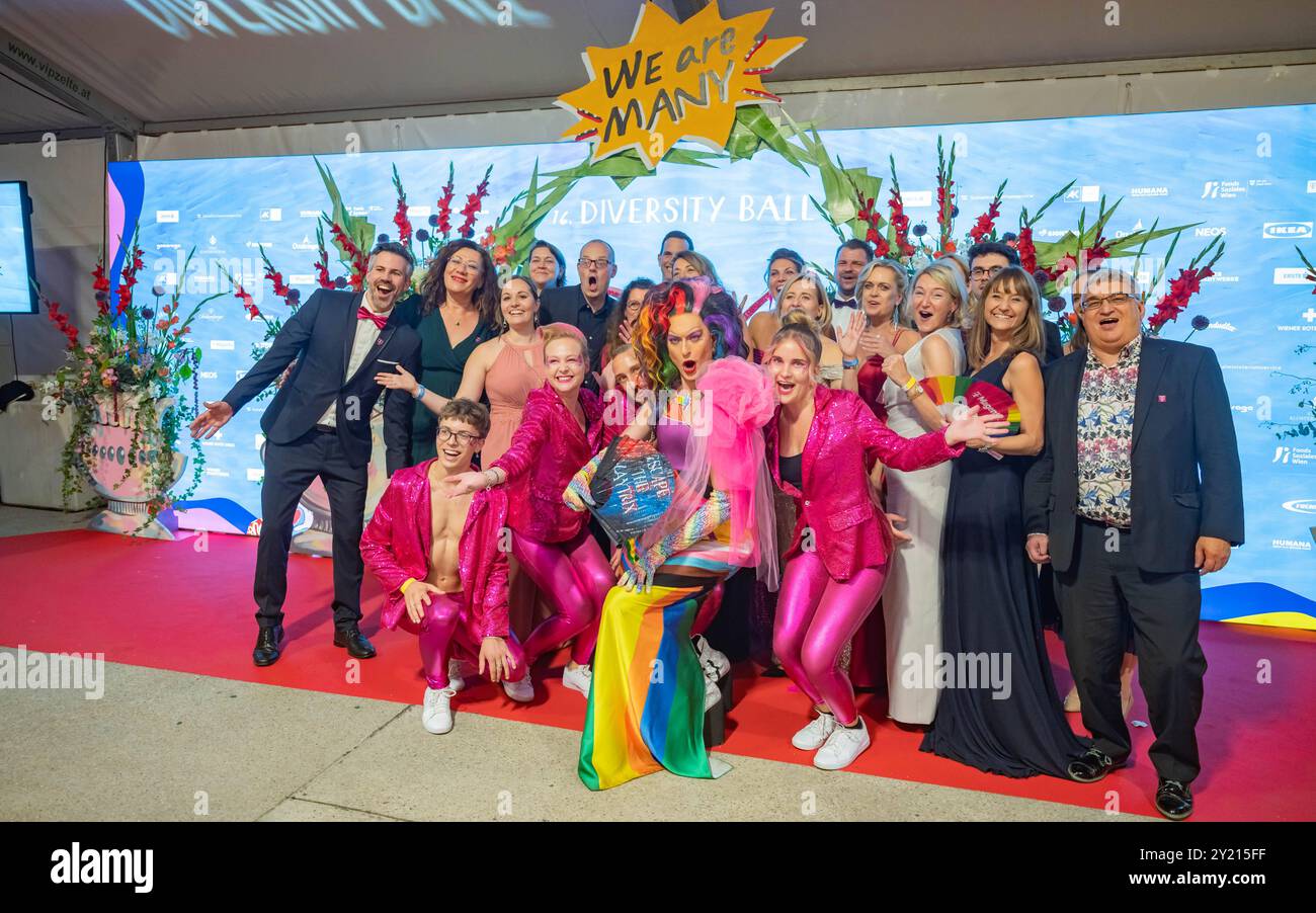 20240907 16. Diversity Ball WIEN, OESTERREICH - 07. SEPTEMBER: Geaste ...