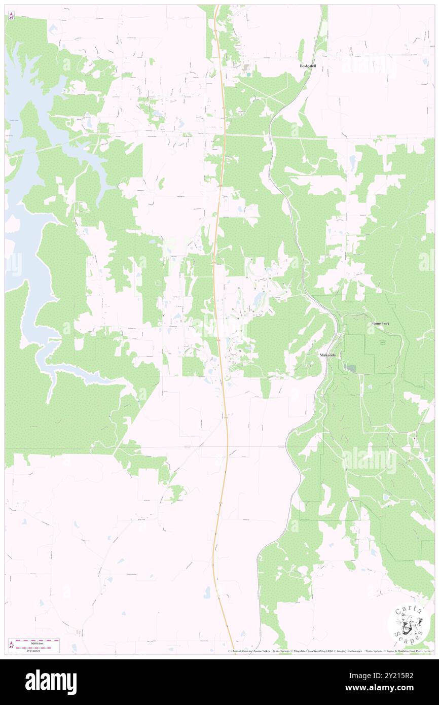 Makanda, Jackson County, US, United States, Illinois, N 37 37' 3'', S ...