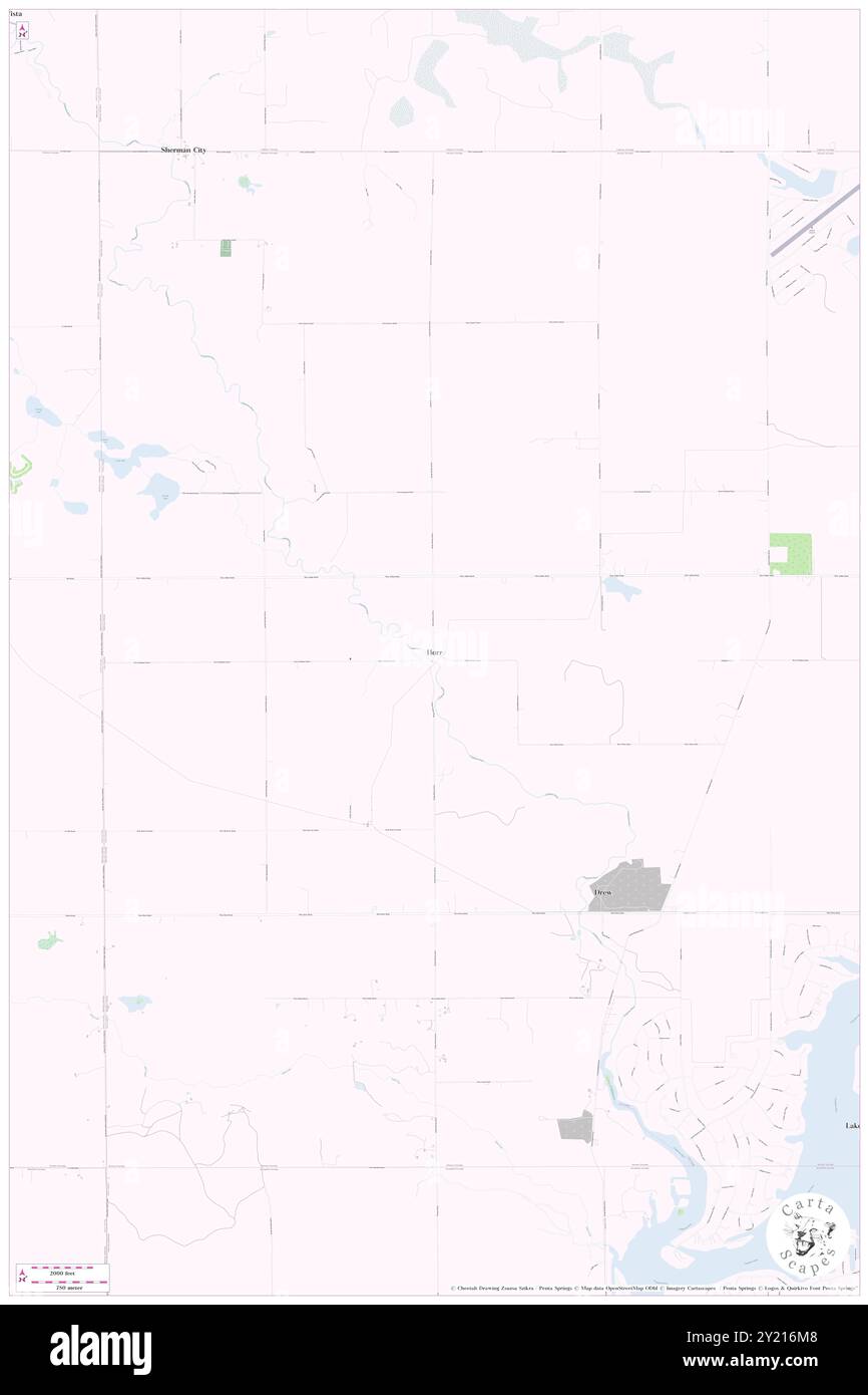 Isabella county map hi-res stock photography and images - Alamy