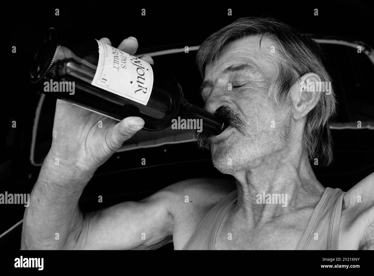 Dolce Vita, people, human, old man Stock Photo - Alamy