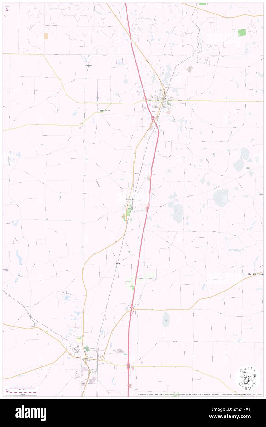 Pinehurst, Dooly County, US, United States, Georgia, N 32 11' 45'', S ...