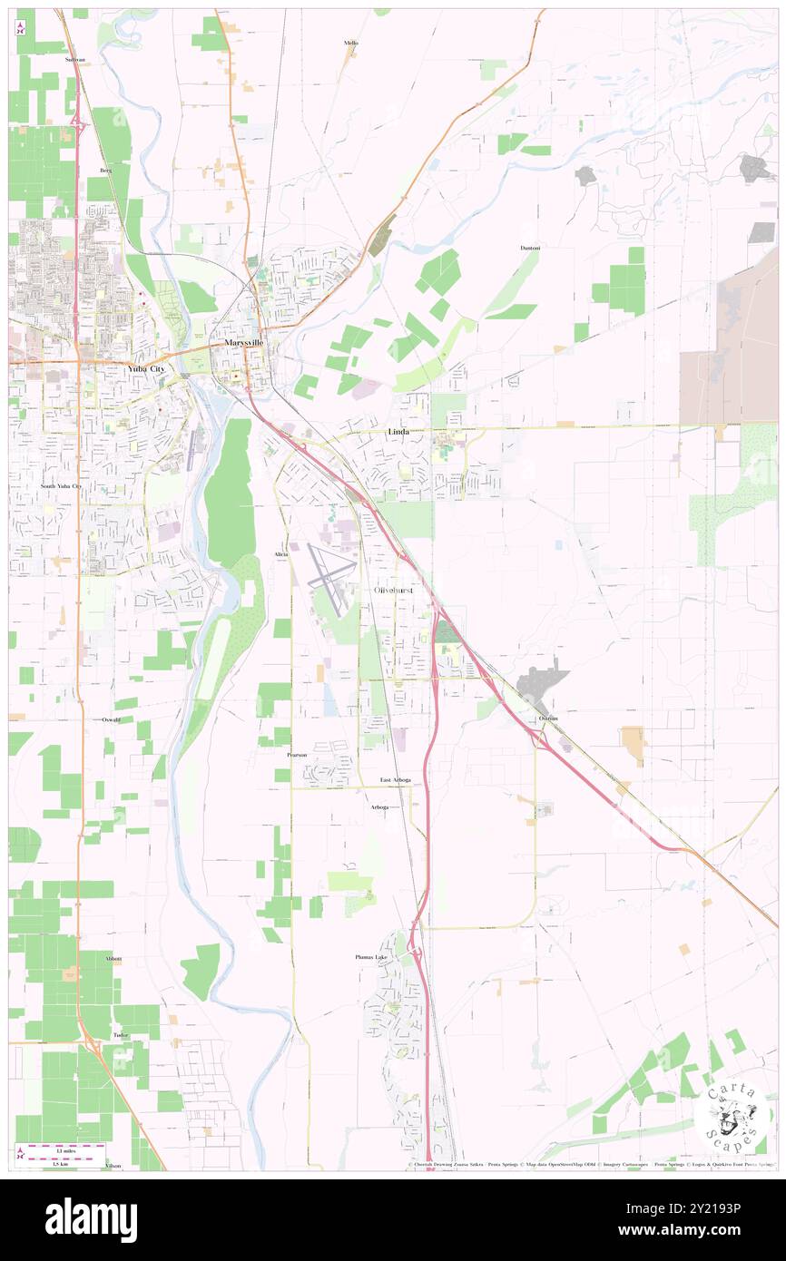 Olivehurst, Yuba County, US, United States, California, N 39 5' 43'', S ...