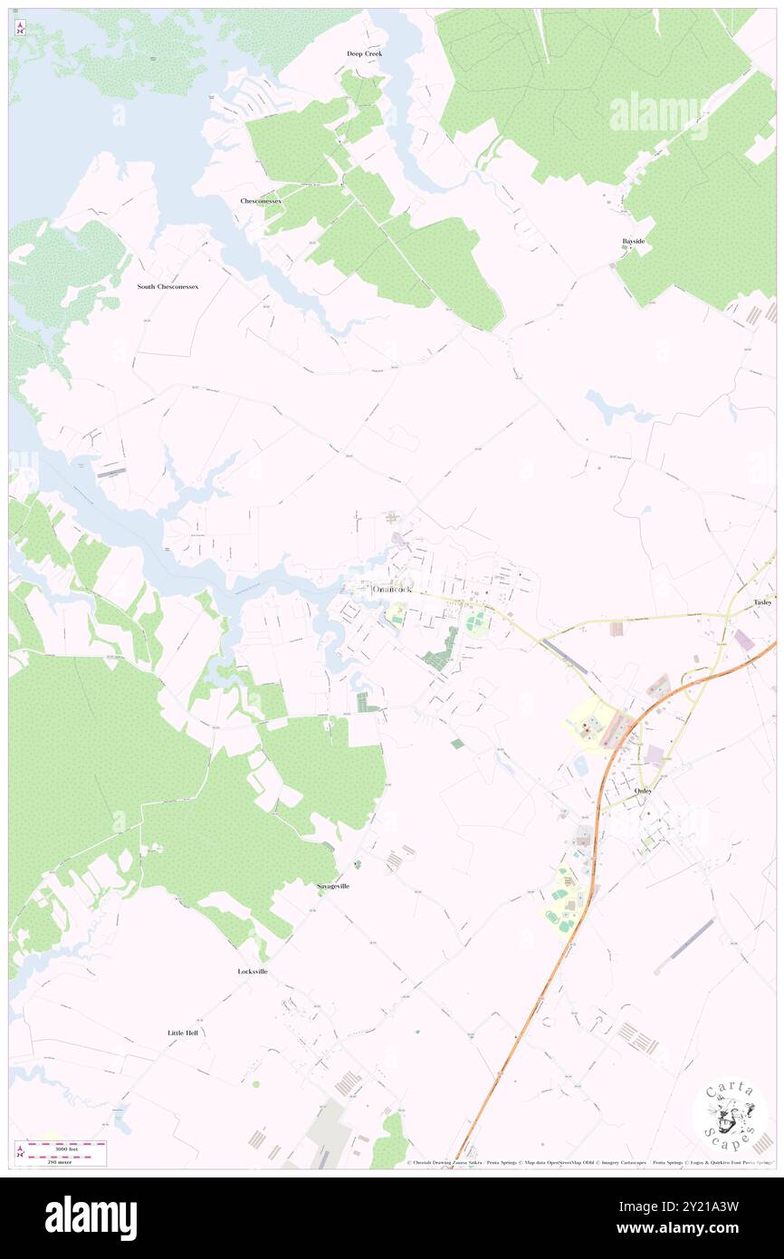 Onancock, Accomack County, US, United States, Virginia, N 37 42' 42 ...