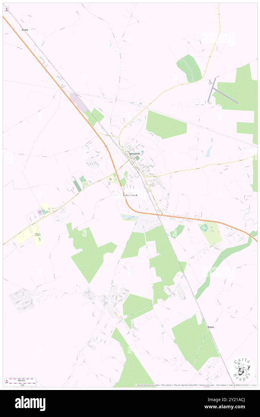 Spring Branch, Effingham County, US, United States, Georgia, N 32 21 ...