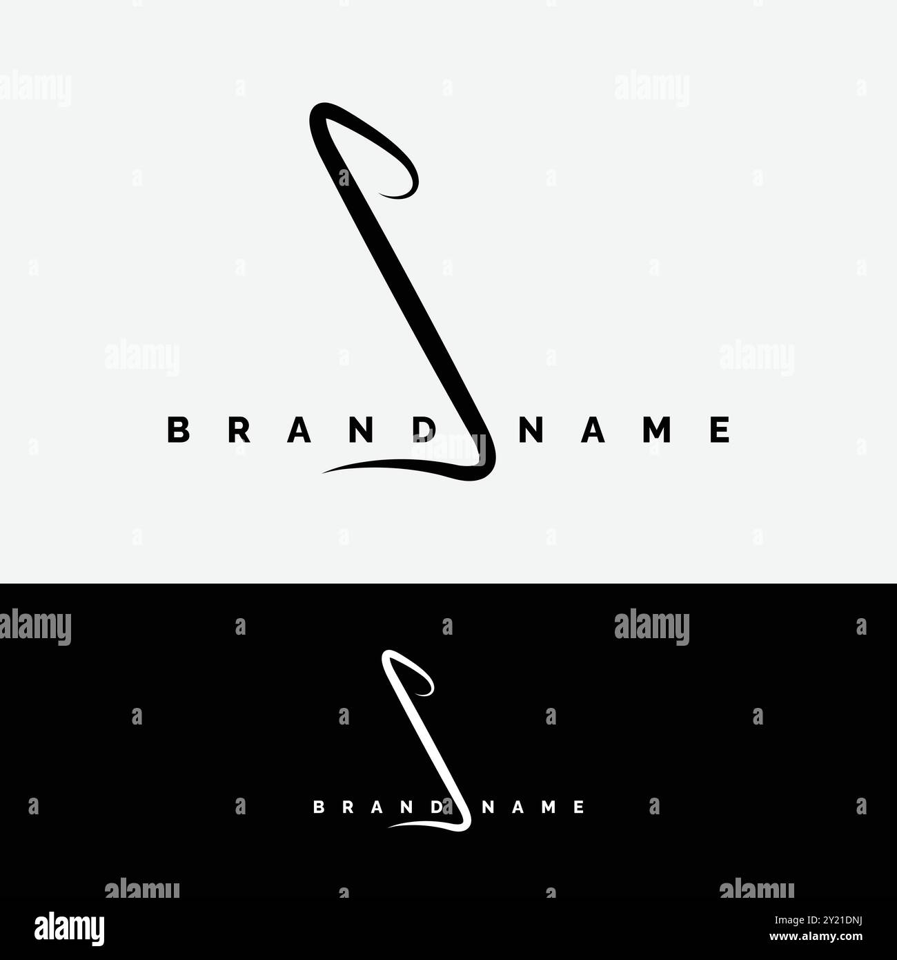 Letter I Signature Logo - Initial Alphabet for I - Handwritten I Logo ...