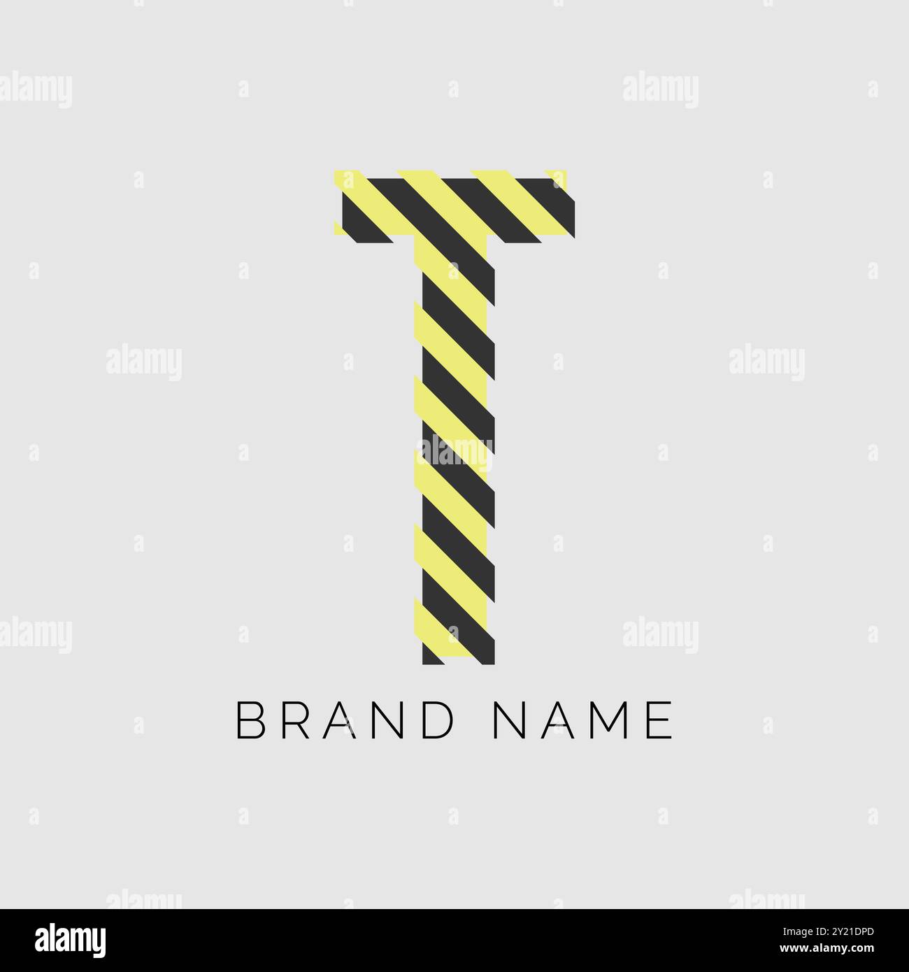 letter T logo, divider color design. Alphabet T for energy labels, rock ...