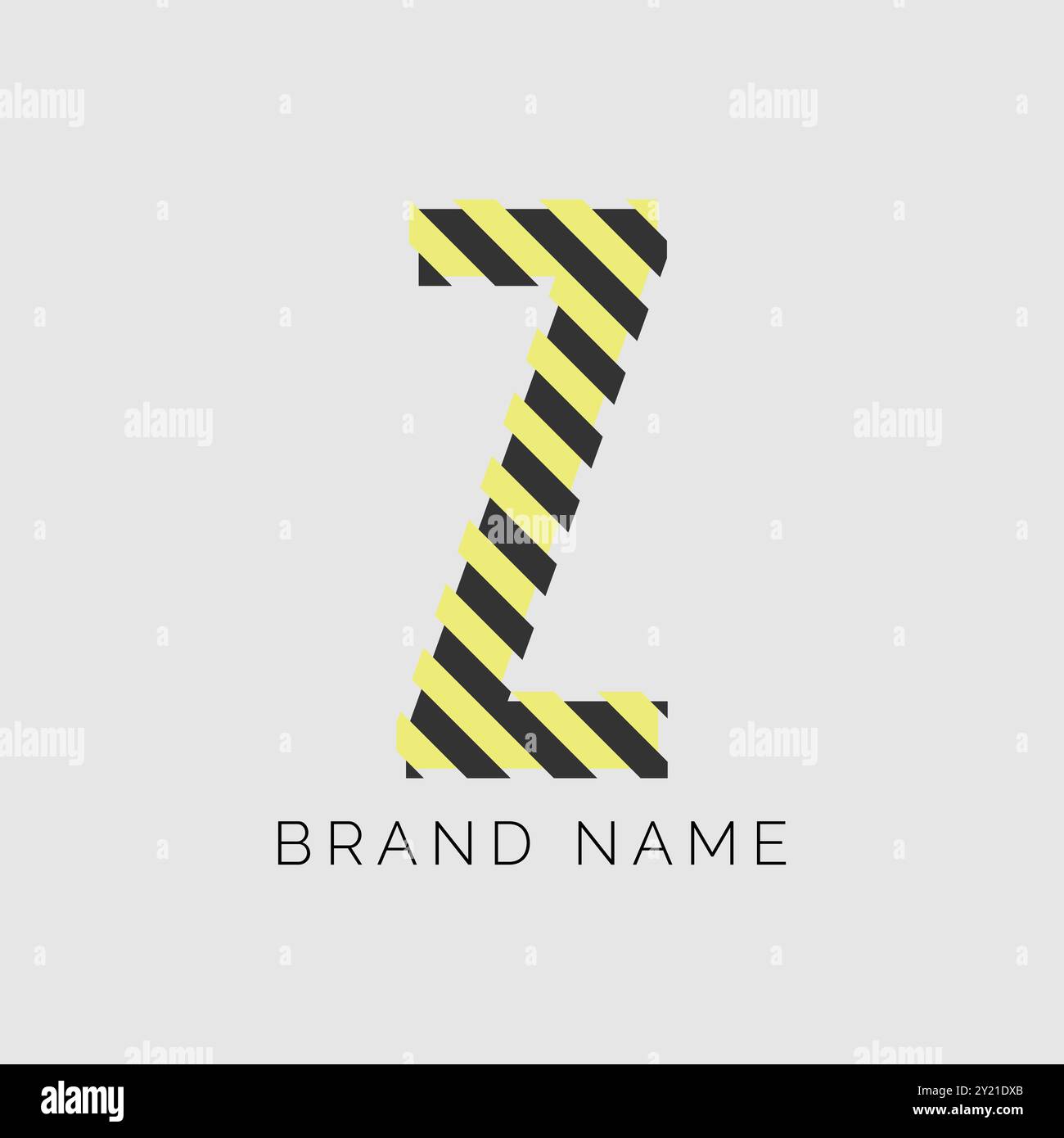 letter Z logo, divider color design. Alphabet Z for energy labels, rock ...