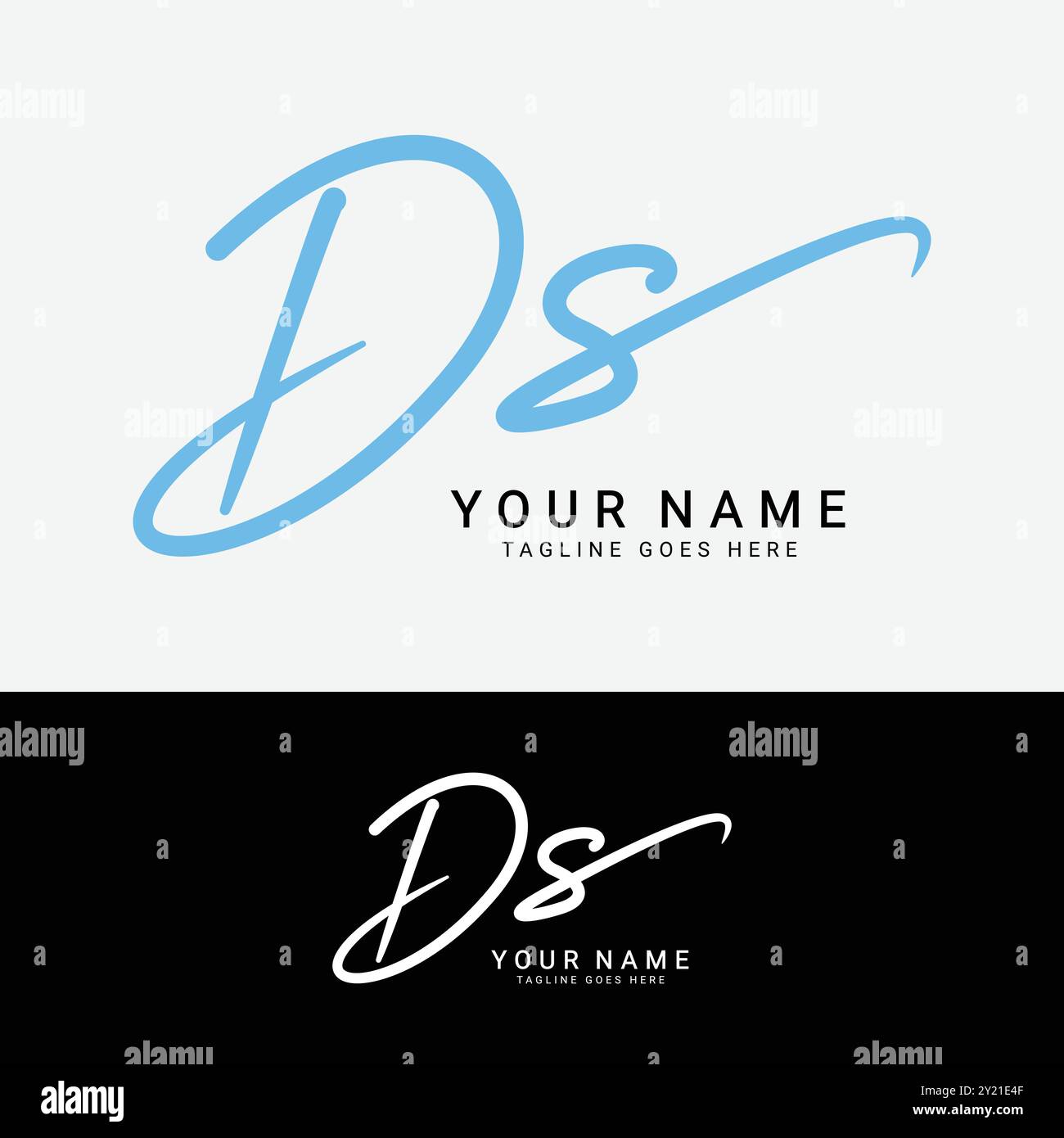 Letter ds logo hi-res stock photography and images - Alamy