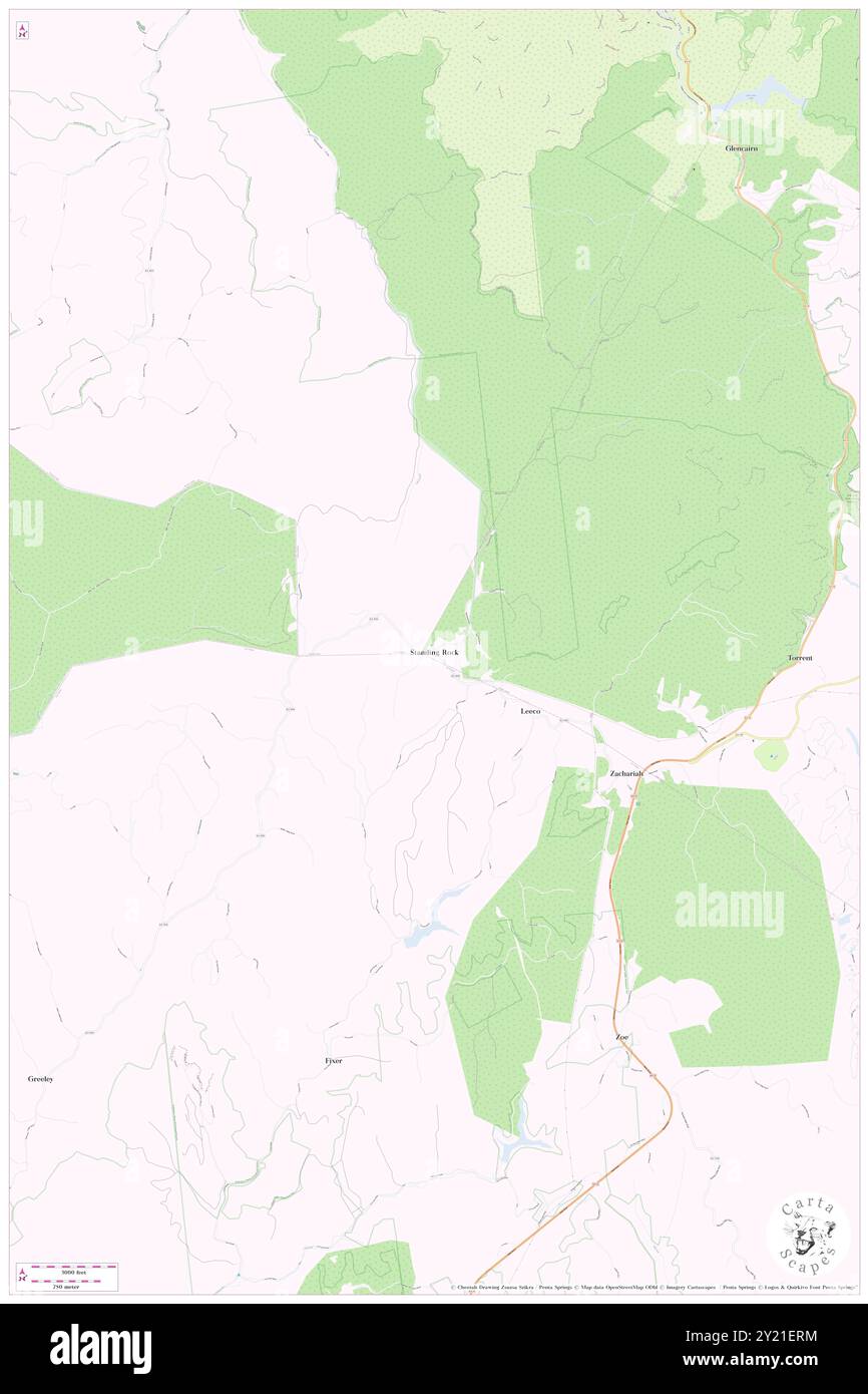 Standing Rock, Wolfe County, US, United States, Kentucky, N 37 42' 59 ...