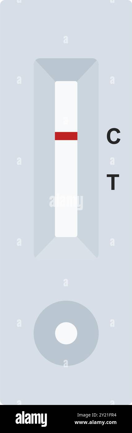 A rapid antigen test or RAT returns a negative result for COVID or ...
