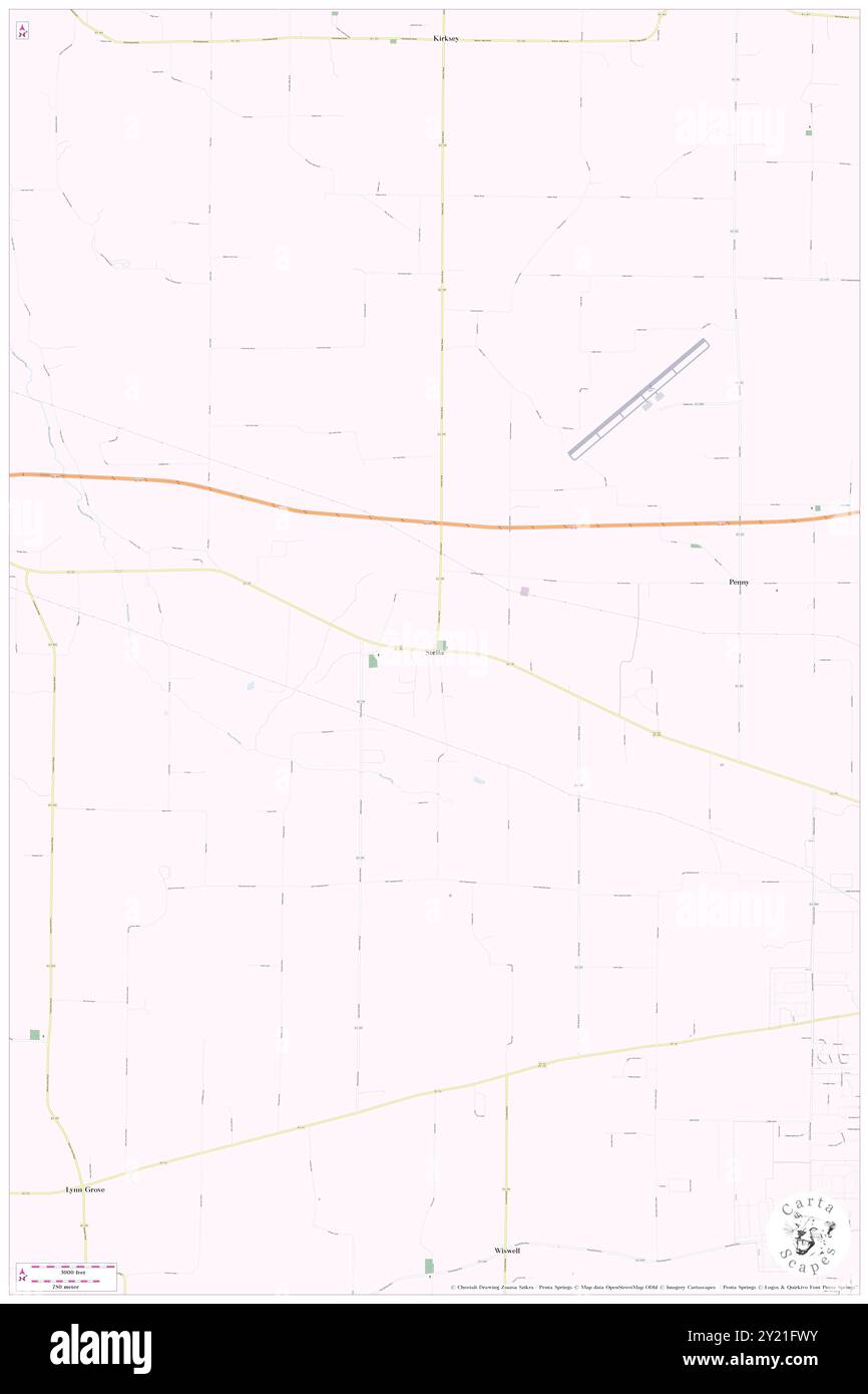 Stella, Calloway County, US, United States, Kentucky, N 36 38' 25'', S ...