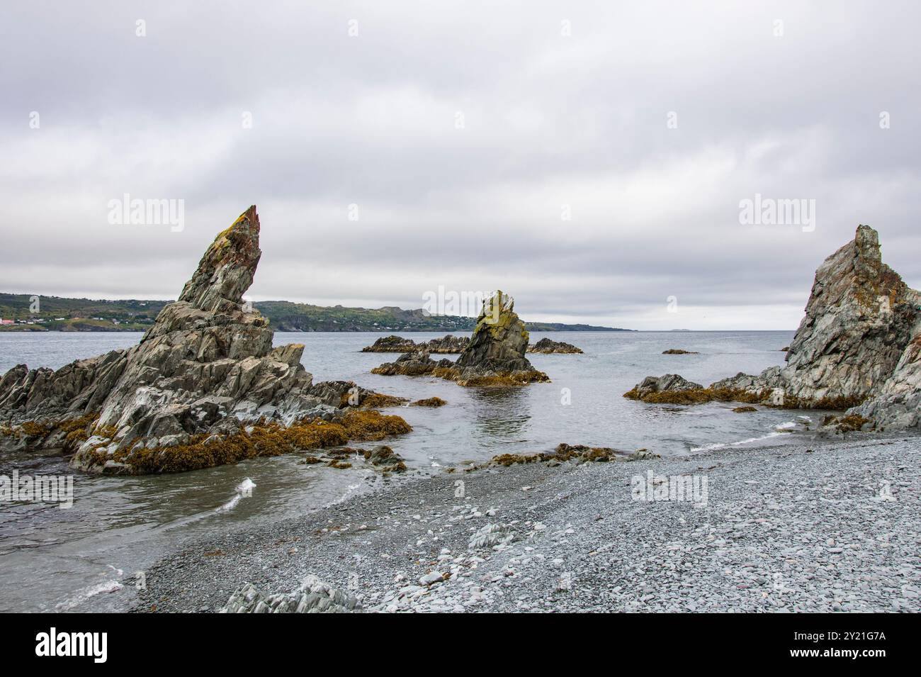The Three Sisters Rocks in Bay Roberts, Newfoundland & Labrador, Canada ...