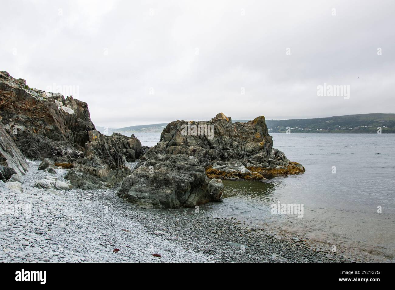 Mad Rock in Bay Roberts, Newfoundland & Labrador, Canada Stock Photo ...