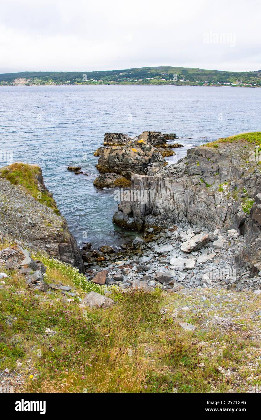 Mad Rock in Bay Roberts, Newfoundland & Labrador, Canada Stock Photo ...
