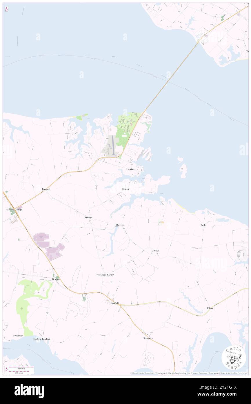 Regent, Middlesex County, US, United States, Virginia, N 37 35' 17'', S ...