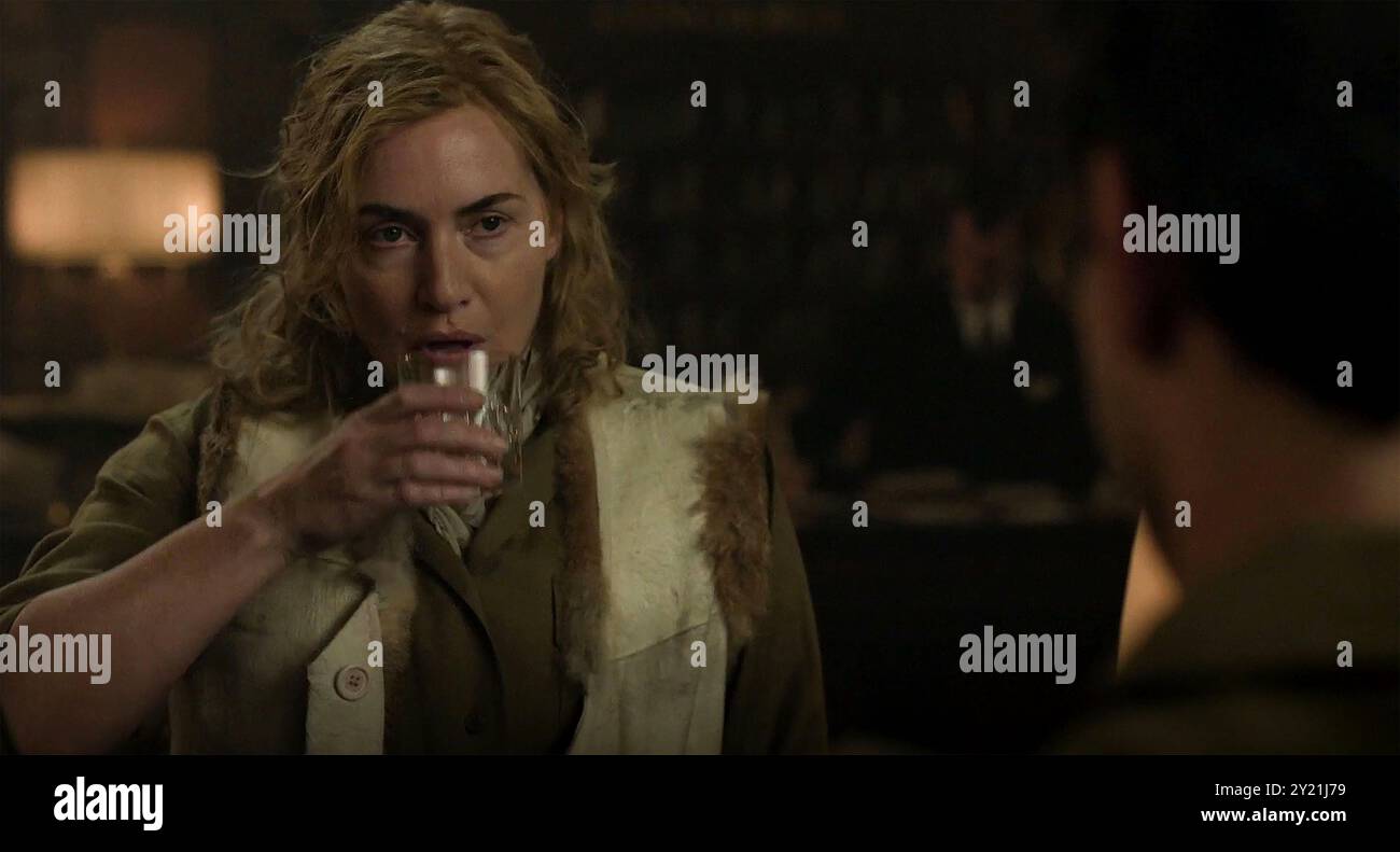USA. Kate Winslet and Andy Samberg in Lee - (c)Sky Cinema - a British ...